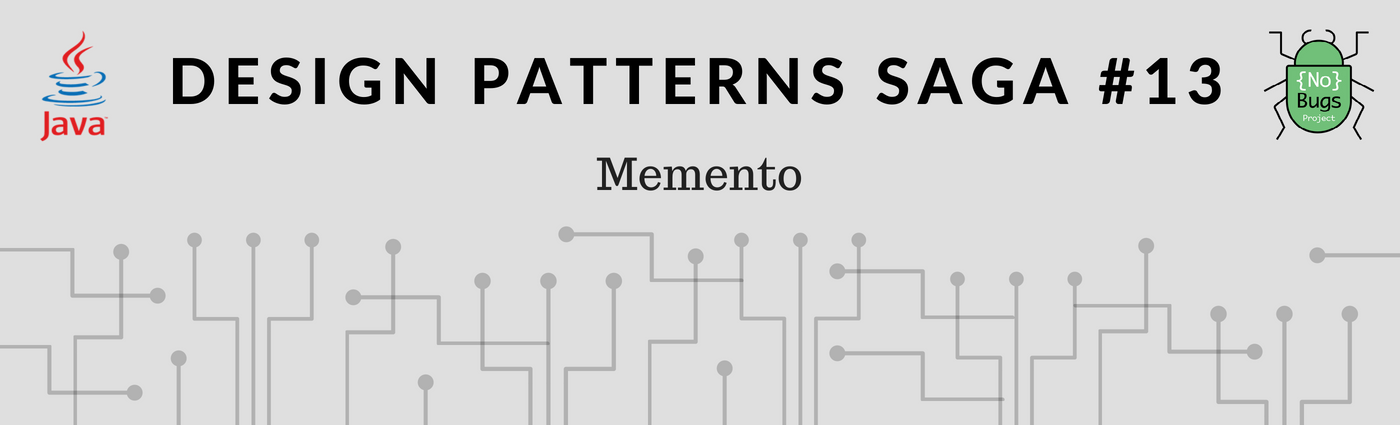 Memento Design Pattern with Java