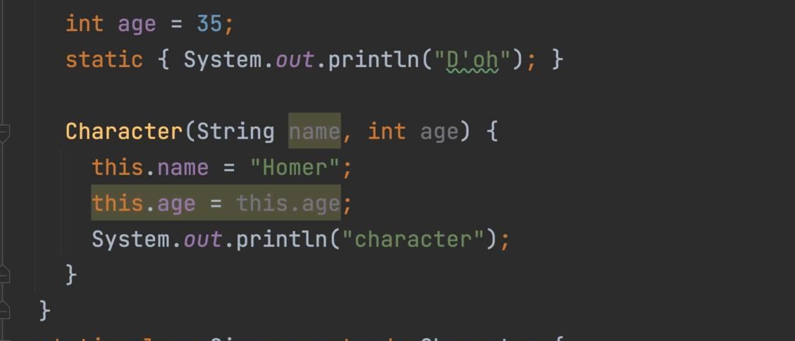 Simpson Inheritance Constructor Java Challenge | Java Challengers Simpson Inheritance Constructor Java Challenge | Java Challengers